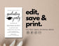 Graduation Party Invitation Insert Card – Digital Doc Inc
